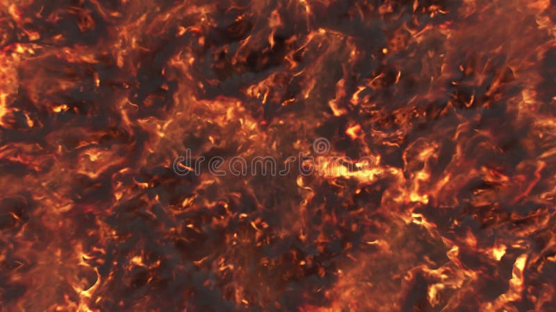 Hell Fire Flames Eruption Animation Cgi Motion Stock Footage - Video of ...