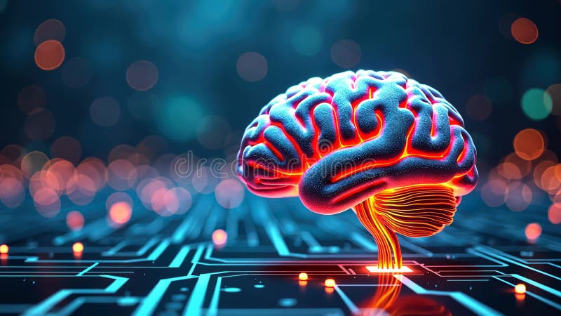Intersection of Human Brain Anatomy and Digital Circuitry in a 3D ...