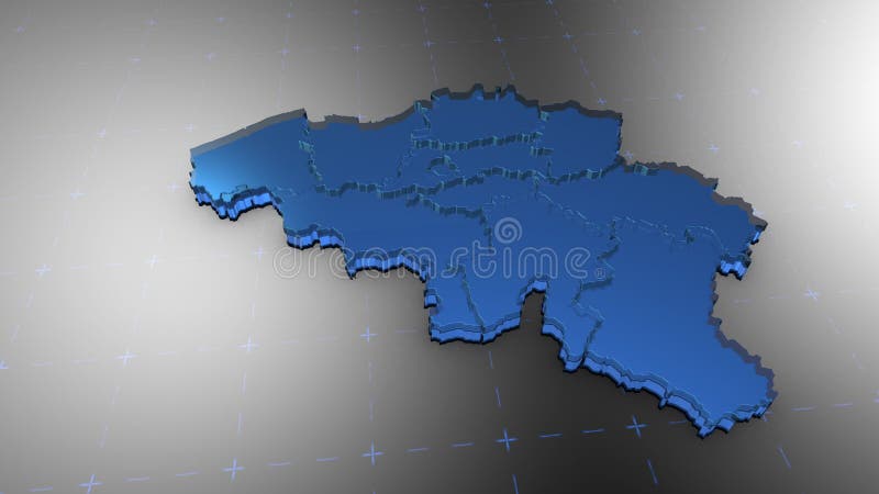 3D Belgium - Translucent stock footage. Video of country - 160872708