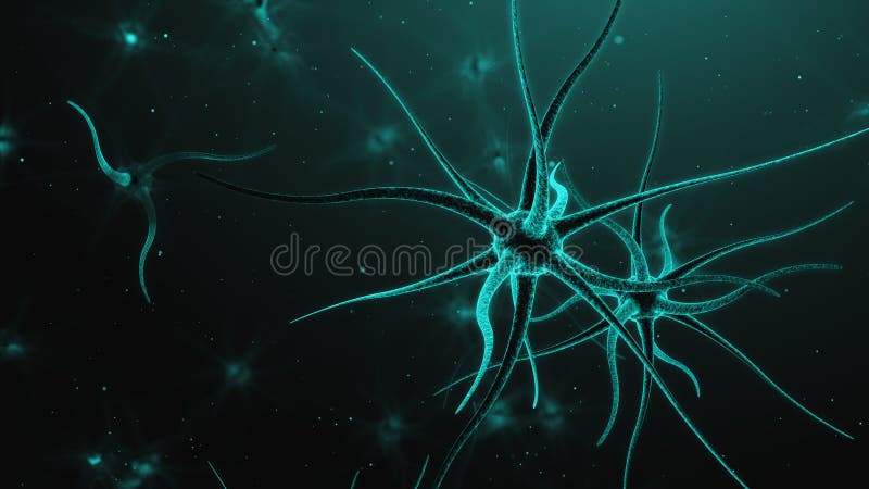 3d Animation of Neurons in the Brain Stock Video - Video of graphic ...