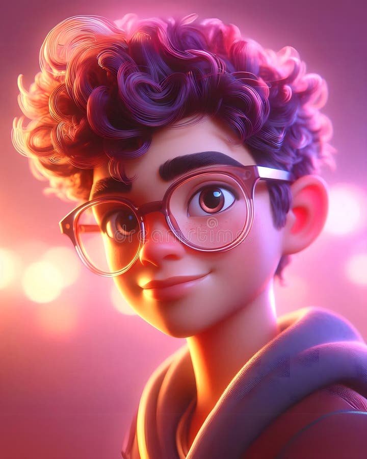 3D Animation Portrait: the Future of Character Design Stock ...