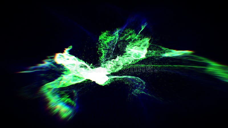 3d Animation of Particles Colliding at Light Speeds in a Collider ...