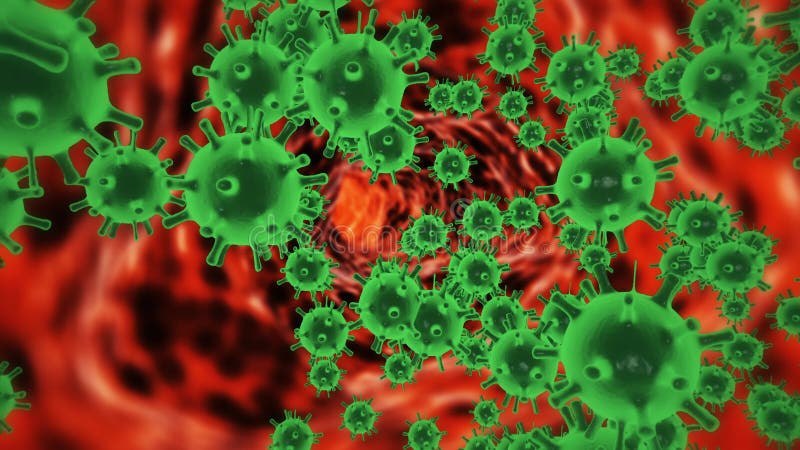 Pathogen Outbreak of Bacterium and Pox Virus, Disease Causing ...