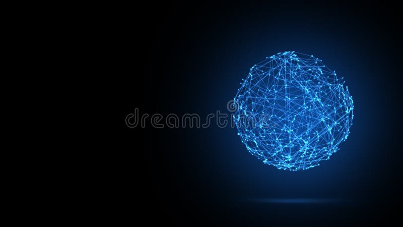 Animation of Neon Mouse Pointer Icon on Black Background, Stock Footage ...