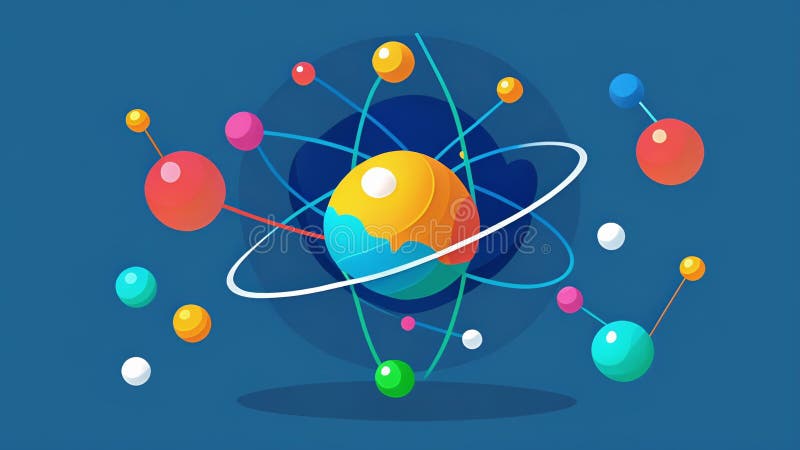 A 3D Animation Showcasing the Vibrations and Movements of Atoms in a ...