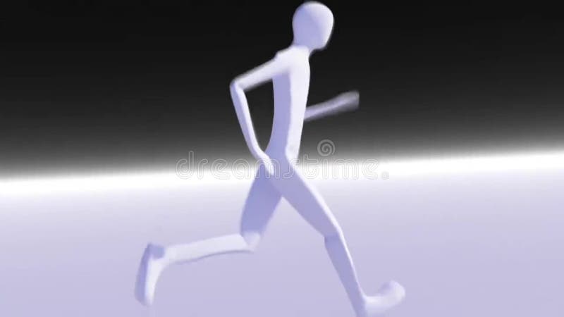 Empty Mug Character Walk Cycle Stock Footage - Video of loop, comic ...