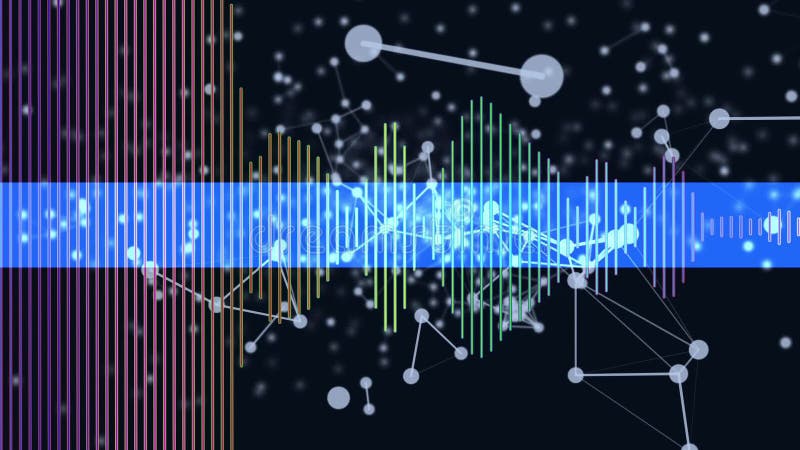 Sound reaction background stock video. Video of audio - 155009379