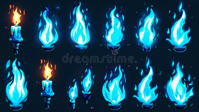 Fire Animation Sprite Stock Photos - Free & Royalty-Free Stock Photos ...