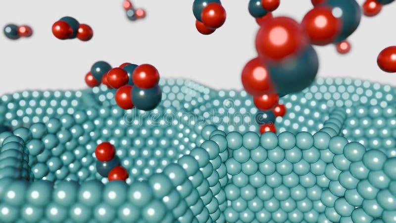 A 3d Animation of Structure Metal-organic Framework of Mg-MOF-74 with ...