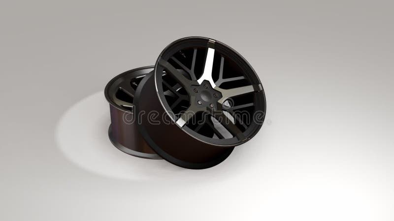 3d Animation of Wheels on a White Background Stock Footage - Video of ...