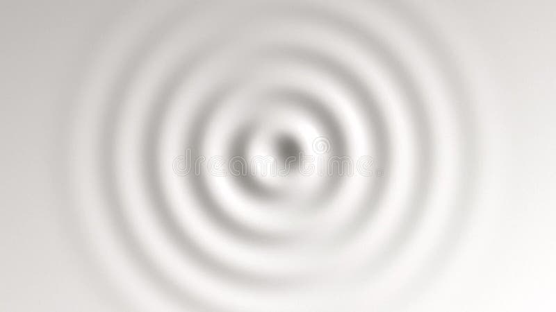 Concentric Waves in Water Animated in Loop Stock Video - Video of drop ...