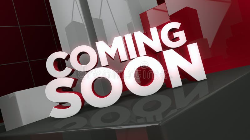 Coming Soon Title on Tv Noise Background, Stock Video - Video of ...