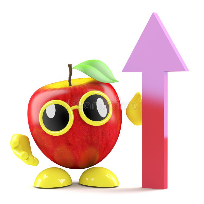 Apple Pointing Stock Illustrations – 311 Apple Pointing Stock ...