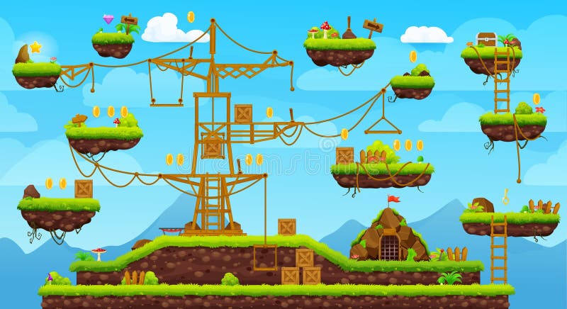 Game Level Completed Badge Or Icon Popup Element Stock Illustration