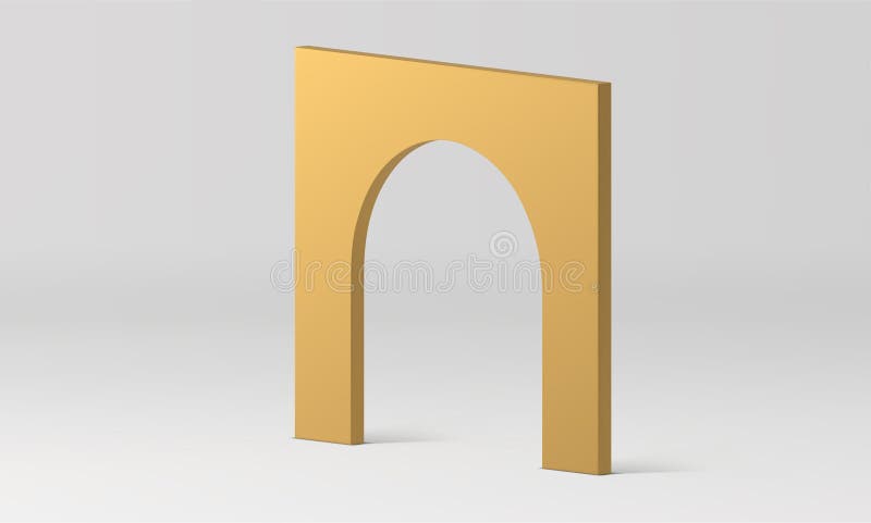 Golden Arch Entrance Stock Illustrations – 424 Golden Arch Entrance ...