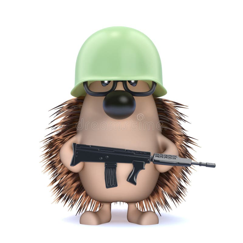 Military Hedgehog Stock Illustrations – 116 Military Hedgehog Stock ...