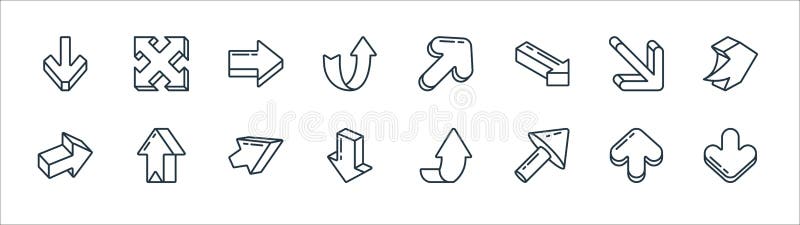 Diagonal Right Arrow Pointing Down, Arrow Icon Stock Illustration ...