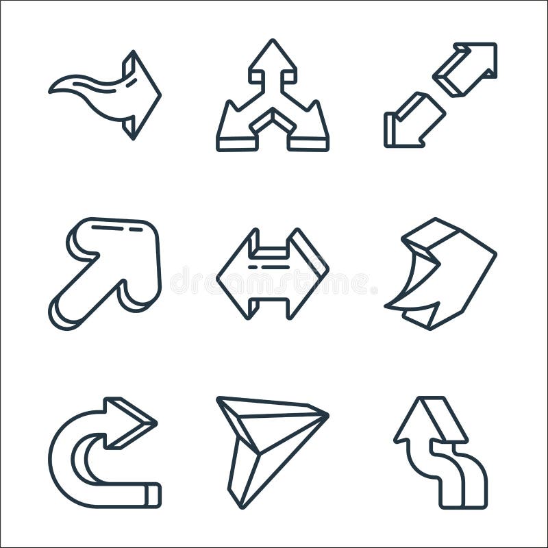 Double Curved Arrow Stock Illustrations – 462 Double Curved Arrow Stock ...