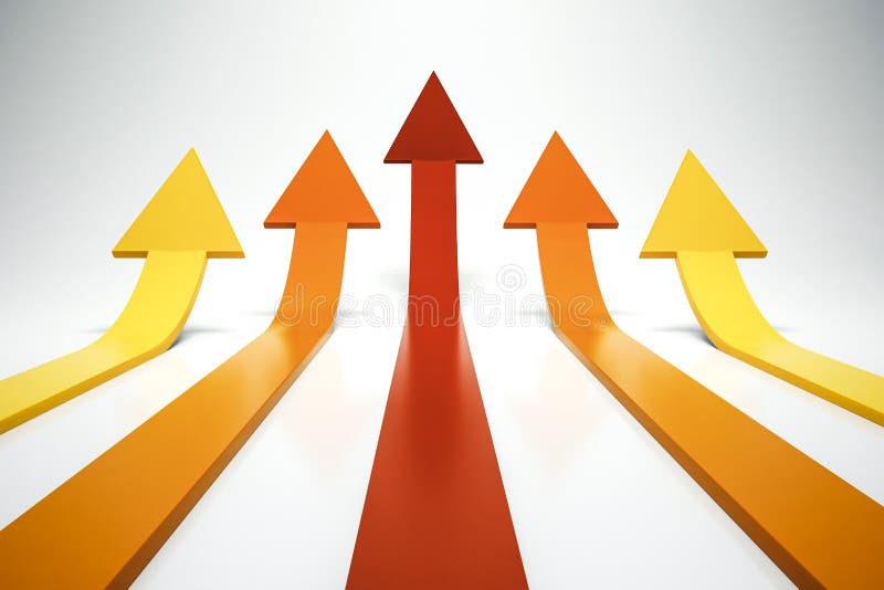 3d Arrows Pointing Up Stock Illustrations – 306 3d Arrows Pointing Up ...