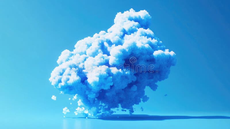 Cloud Explosion stock illustration. Illustration of information - 361869059