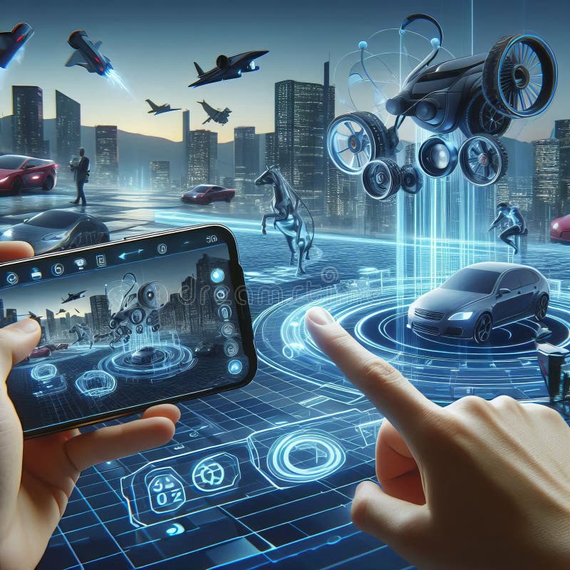 109 10. 3D Augmented Reality Experiences_ Designing I Stock Photo ...