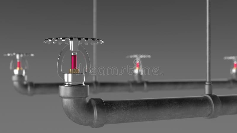 Fire Suppression Sprinkler Clip Art Commercial Fire Sprinkler System