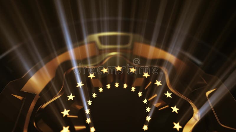 3D Awards Background Gold Platforms Stock Footage - Video of backdrop ...