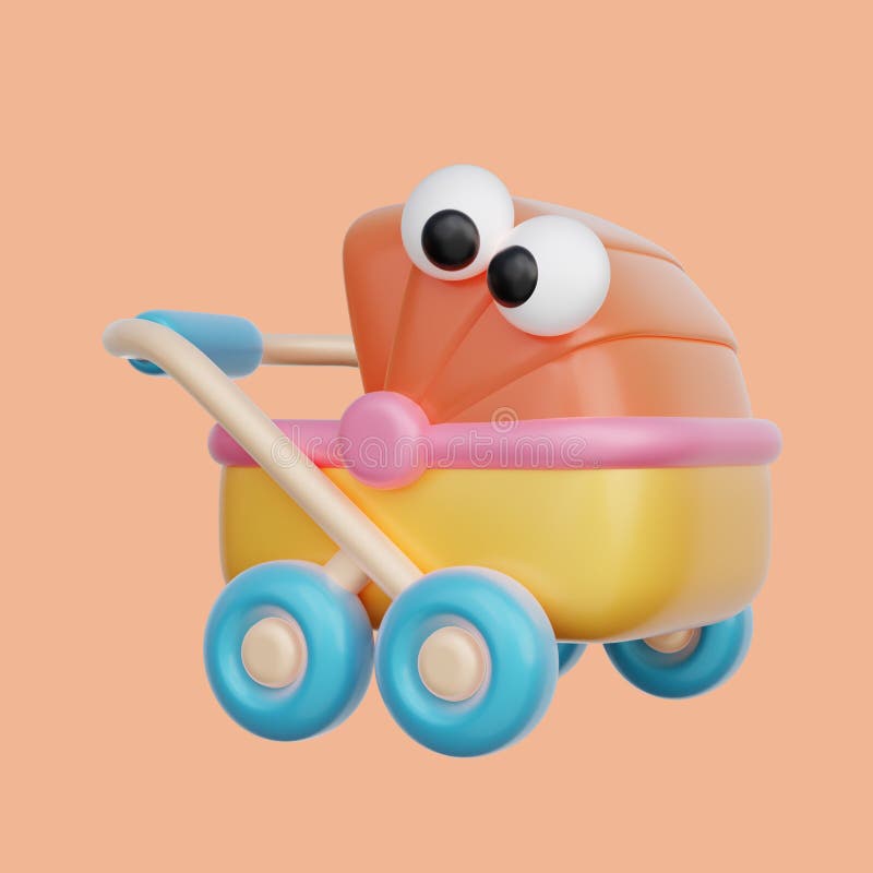 Cartoon Cute Baby Bassinet Stock Illustrations – 85 Cartoon Cute Baby ...