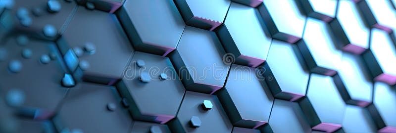 3d Background with Hexagons Pattern of 3d Hexagons Wallpaper Stock ...