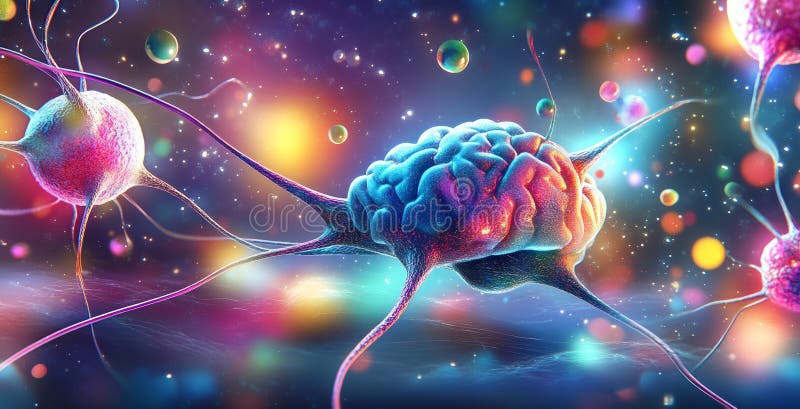 A 3D Background of the Nervous System Highlights the Human Brain S ...