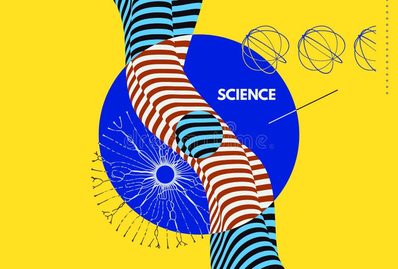 Optical Flyer & Magazine Cover Template Stock Vector - Illustration of ...