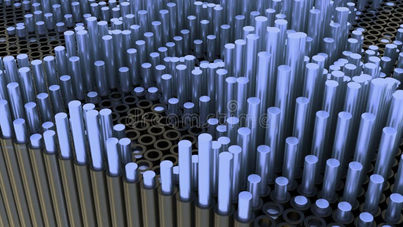 Retractable Metal Columns Stock Illustrations – 2 Retractable Metal ...