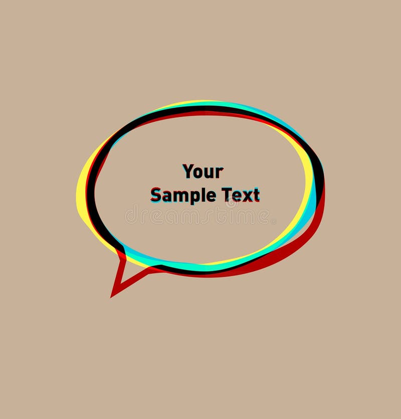 3D balloon for text. stock illustration. Illustration of pattern - 34799250