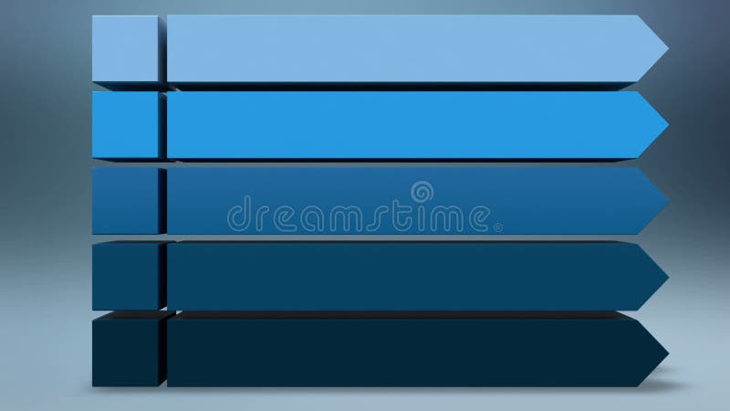 Five Intro Title Circle Square Box, Powerpoint Presentation Template ...