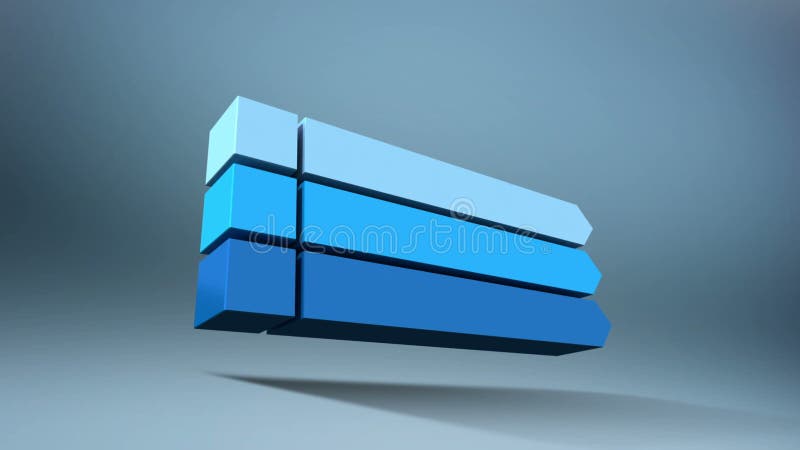 Three Square Arrow Bar, Intro Title Box Chart, Powerpoint Presentation ...