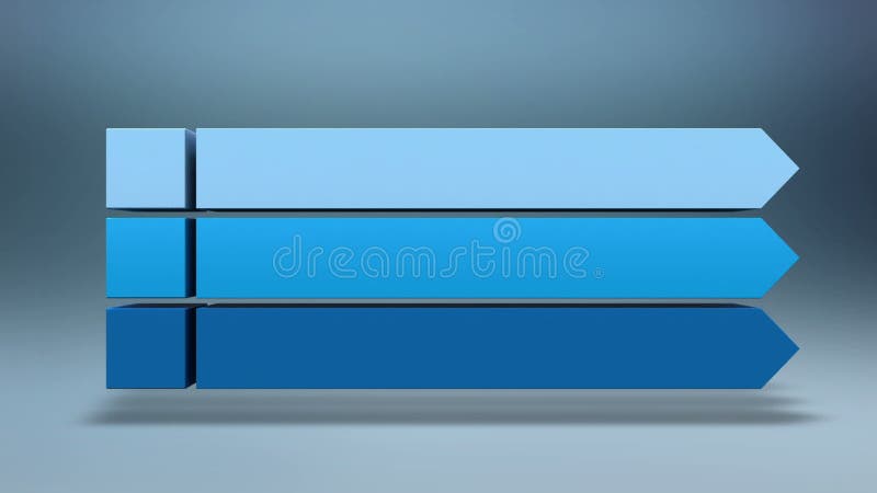 3D Bar. Three Square Intro Title Box Chart,powerpoint Presentation ...