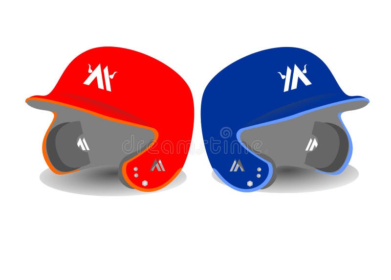 3d Baseball Helmet Vector Design Stock Vector - Illustration of view ...