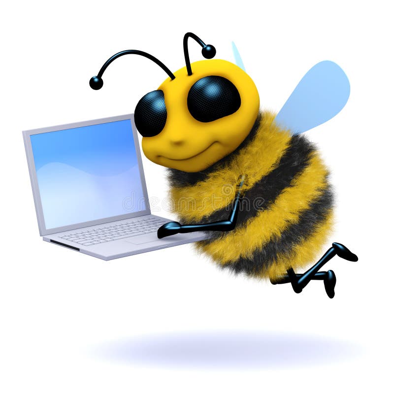 1+ Honey bee laptop Free Stock Photos - StockFreeImages