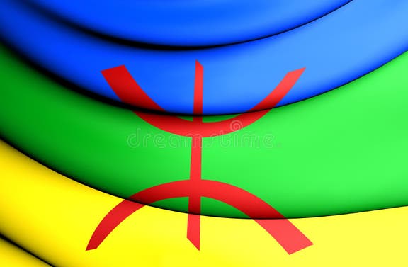 Berber Flag stock illustration. Illustration of coats - 113331931