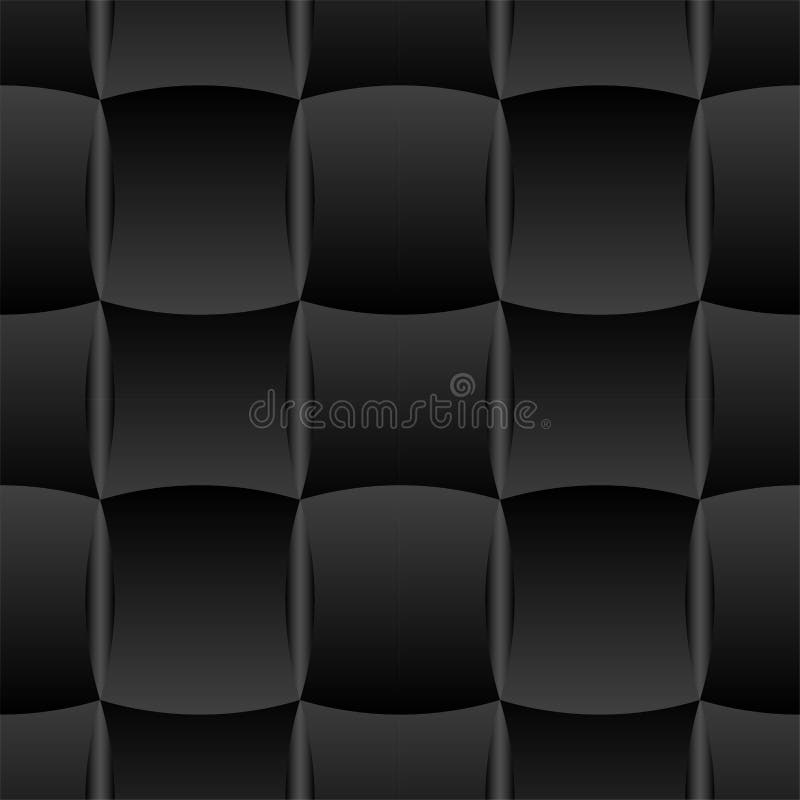 3D Curve Tile Seamless Pattern Red_001 Stock Vector - Illustration of ...