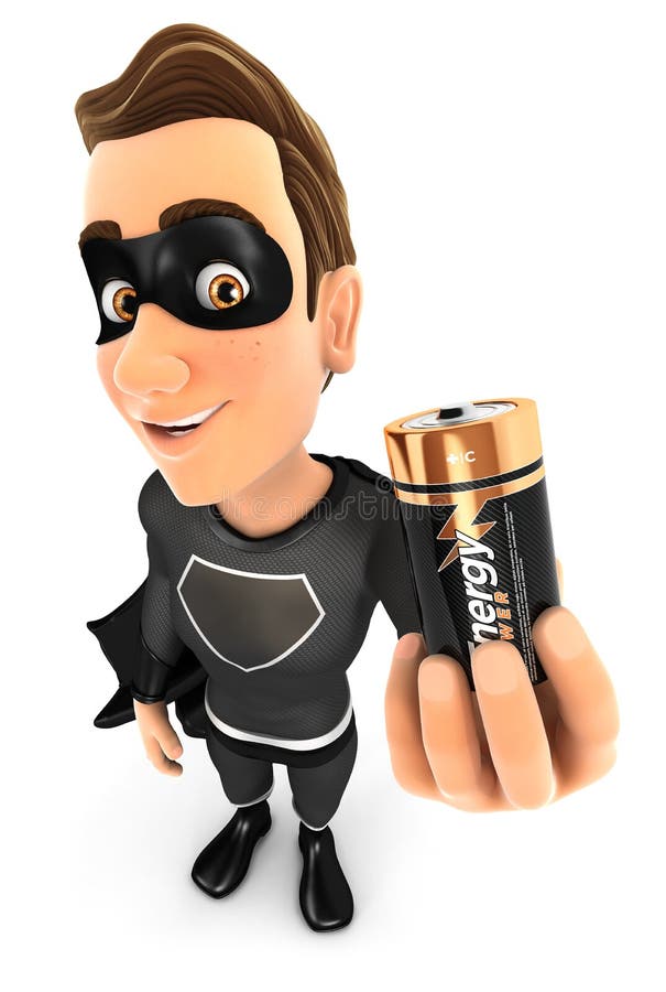 Battery Superhero Stock Illustrations – 73 Battery Superhero Stock ...