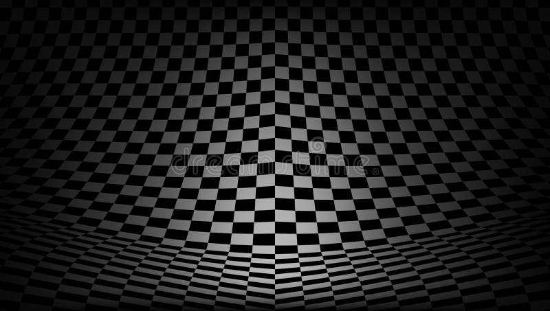 3D Black and White Checkered Texture Background Stock Illustration ...