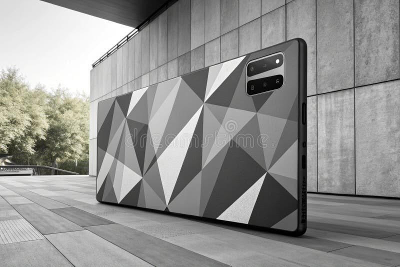 3D Black and White Rectangular Abstraction Background Stock ...