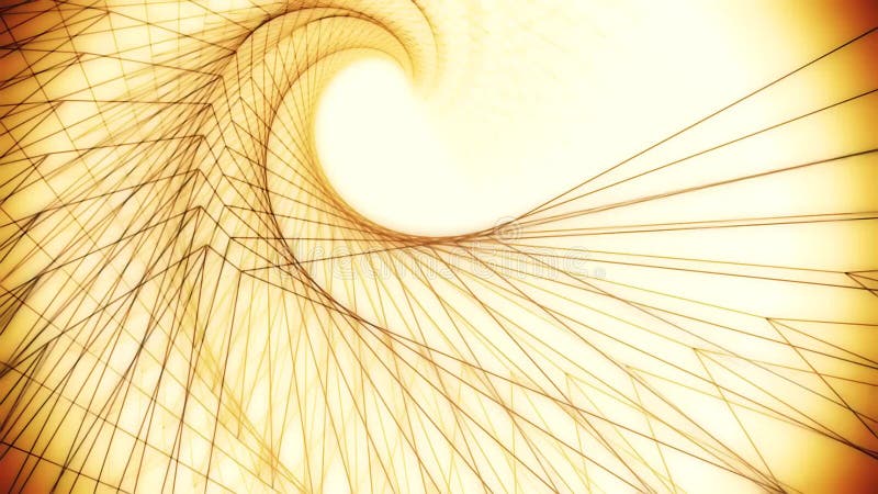 3D Black Wireframe Spiral Grid Loopable Motion Background Stock Video ...