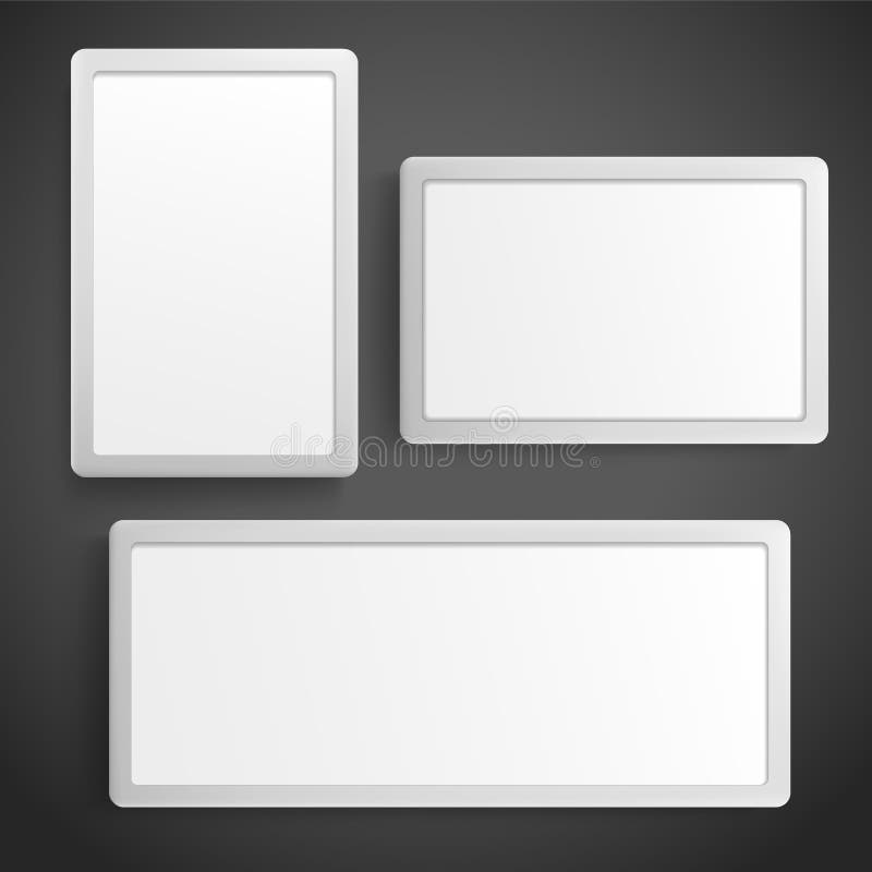 Blank light box sign stock illustration. Illustration of light - 186135641