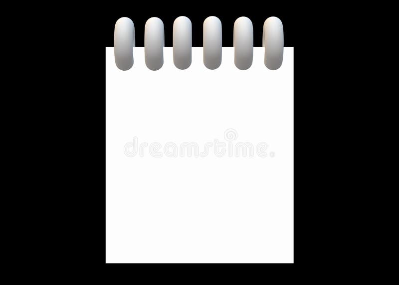 Blank Note Pads Stock Illustrations – 141 Blank Note Pads Stock ...