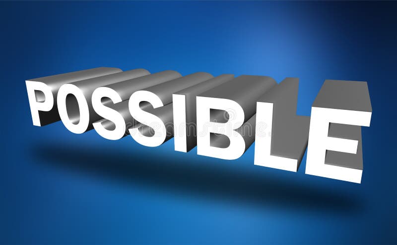 Possible illustration stock illustration. Illustration of feasible ...