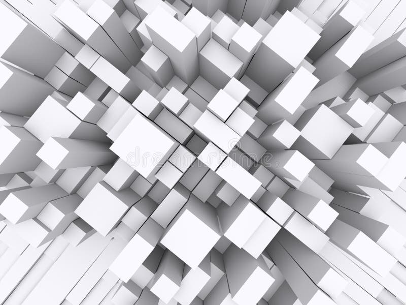 3d blocks stock illustration. Illustration of crowded - 65832257