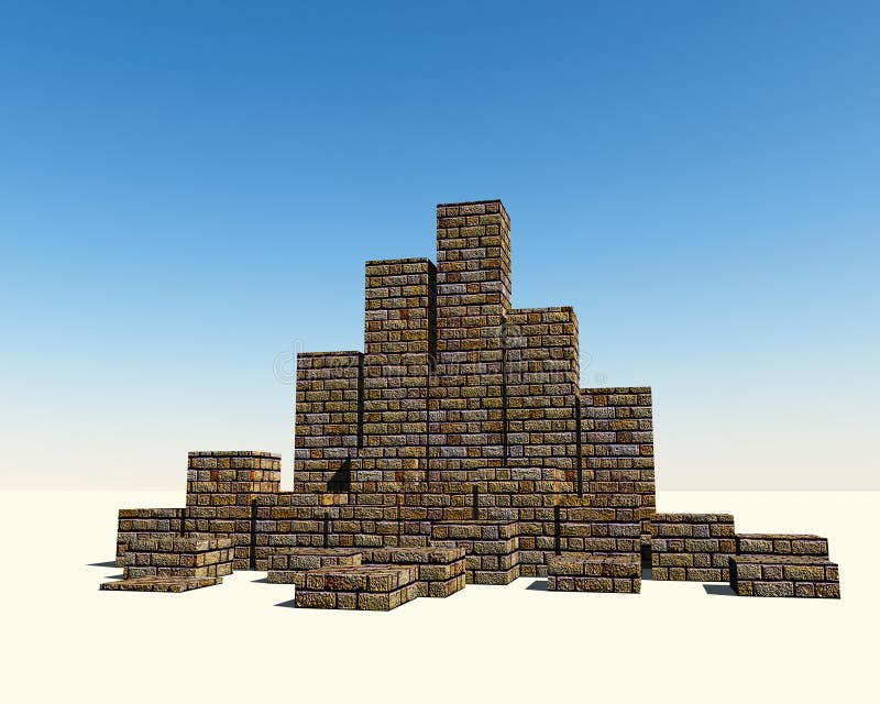 3d blok stock illustratie. Illustration of elegantie - 58465137