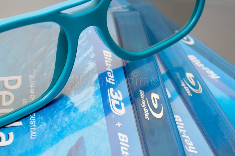 3D Blu-ray editorial photo. Image of technology, illustrative - 36275416